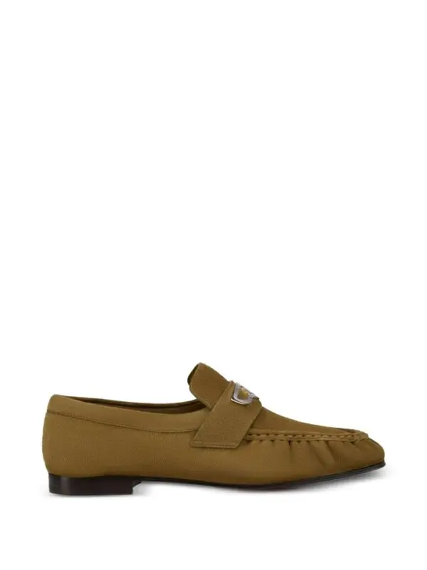 CHRISTIAN LOUBOUTIN Suede Leather Loafers - Multicolor
