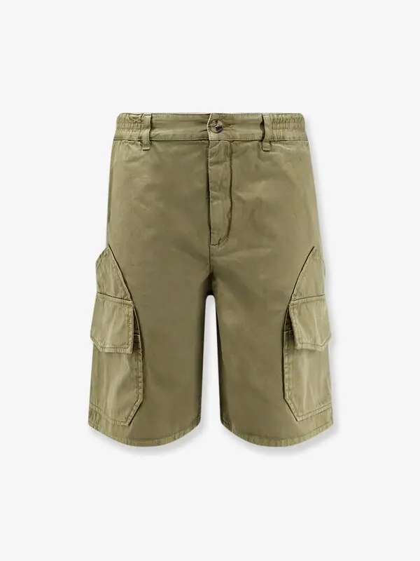 Loewe Paulas Ibiza Cotton Cargo Bermuda Shorts - Multicolor