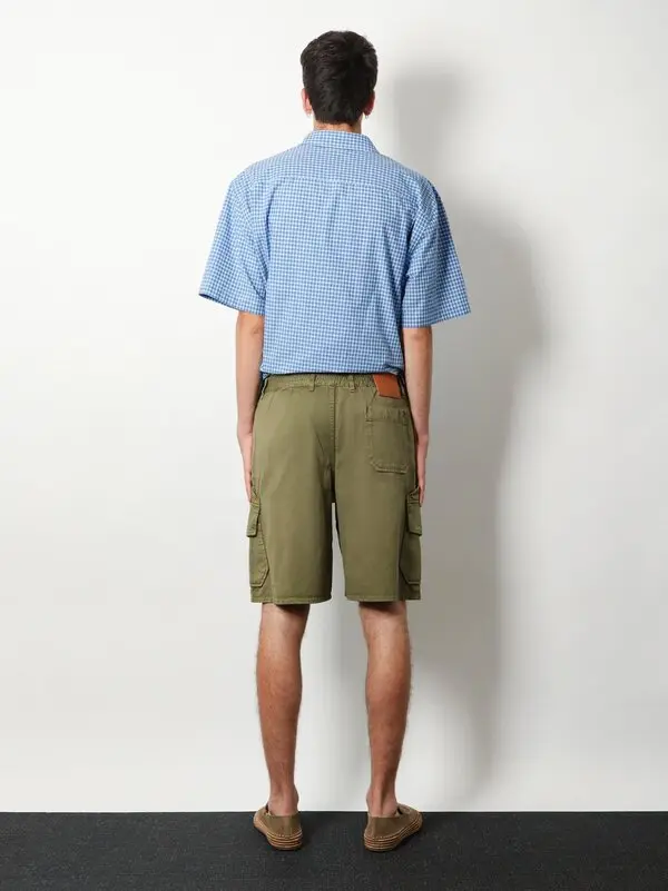 Loewe Cotton Cargo Bermuda Shorts - Multicolor