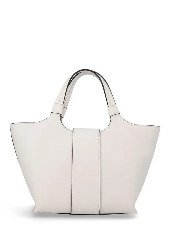 ROGER VIVIER Belle Vivier Mini Bag - White