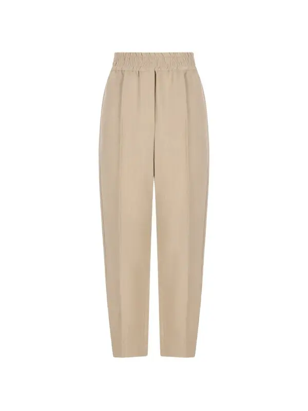 Brunello Cucinelli Linen Blend Trousers