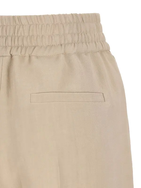 Brunello Cucinelli Linen Blend Trousers