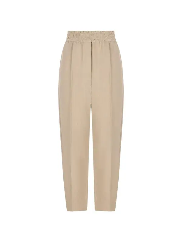 Brunello Cucinelli Linen Blend Trousers - Multicolor