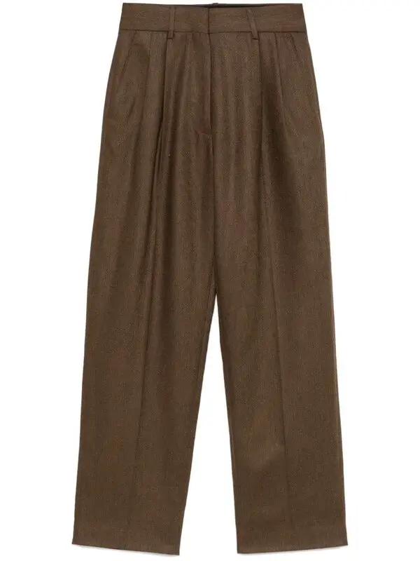 BLAZÉ MILANO Renard Fox Silk Trousers