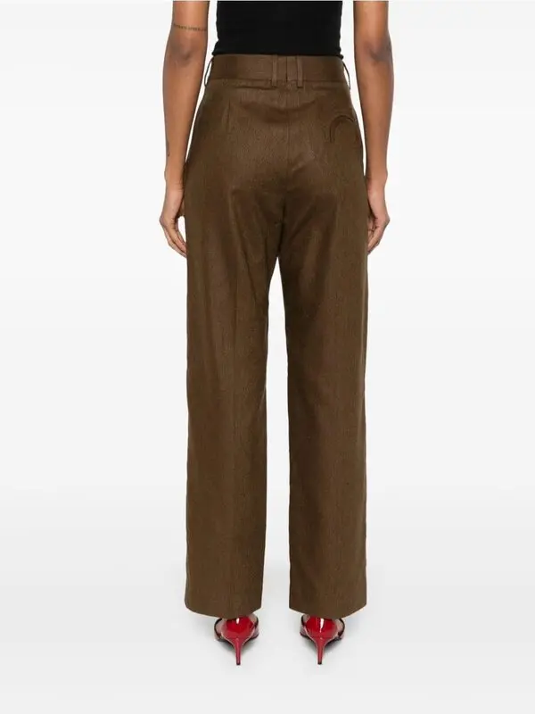 BLAZÉ MILANO Renard Fox Silk Trousers