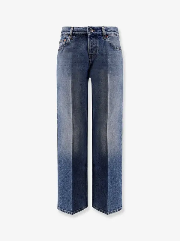 Gucci Cotton Denim Jeans - Blue