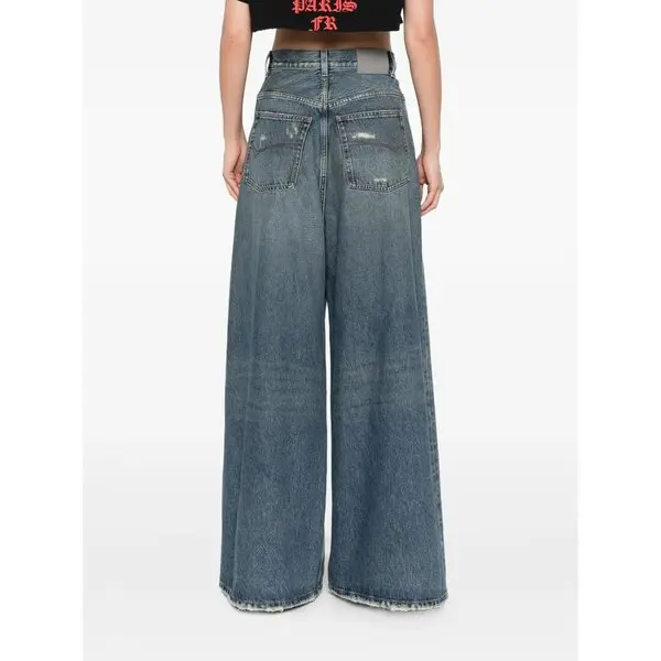 Balenciaga Wide-leg Jeans - Blue