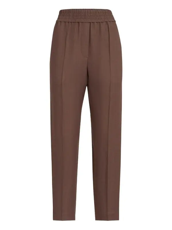 Brunello Cucinelli Linen Blend Trousers - Multicolor