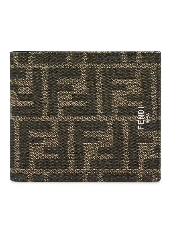 Fendi Ff Jacquard Wallet