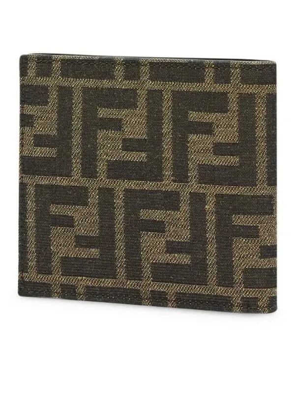 Fendi Ff Jacquard Wallet