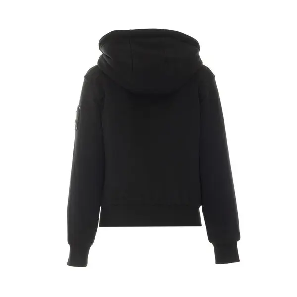 Moose Knuckles Classic Bunny Zip Hoodie - Black