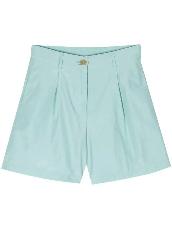 FORTE_FORTE Taffeta Shorts - Blue