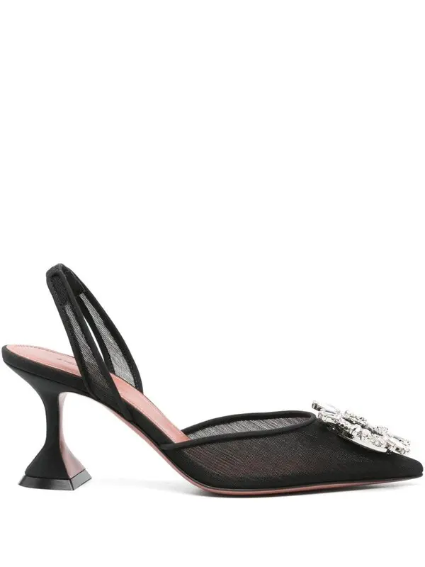Amina Muaddi Begum Slingback Pumps - Multicolor