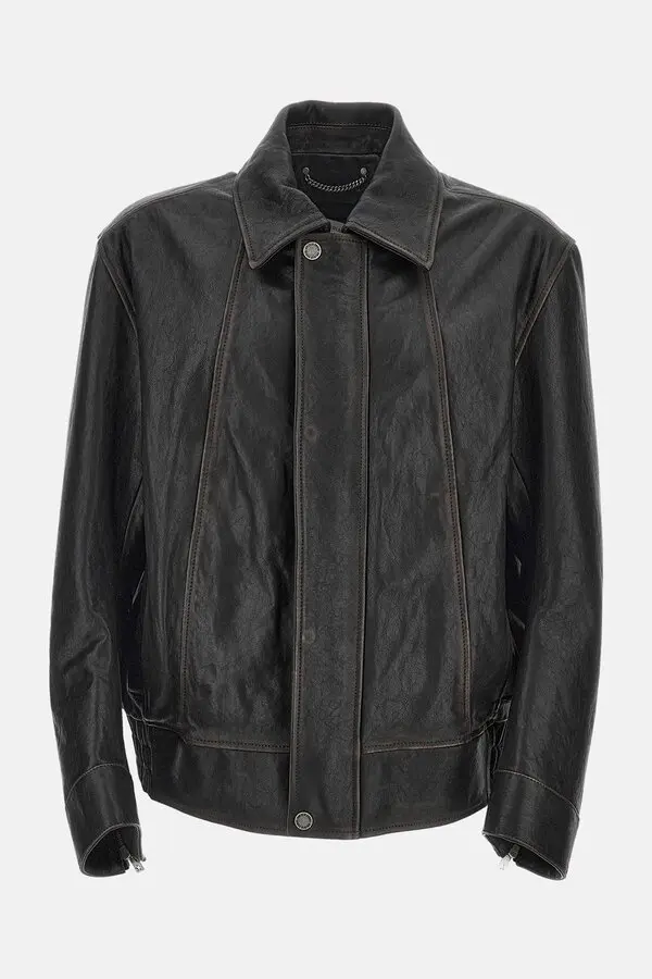 GOLDEN GOOSE Bomber Jacket Nappa Leather