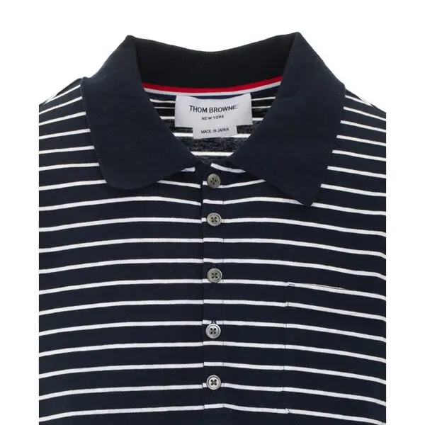 Thom Browne 4-bar Striped Polo
