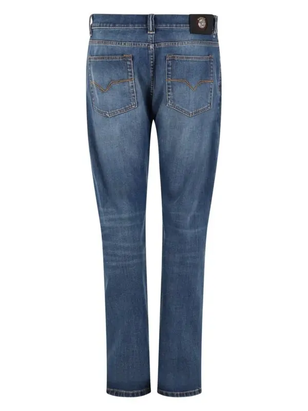 Versace Jeans In Denim Di Cotone