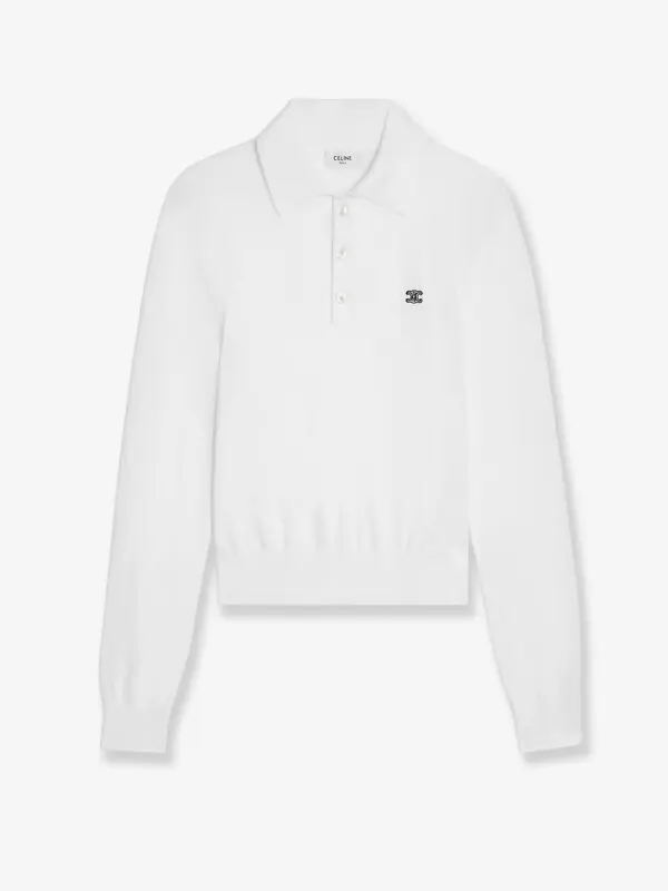 Celine Cotton Polo Shirt - Multicolor