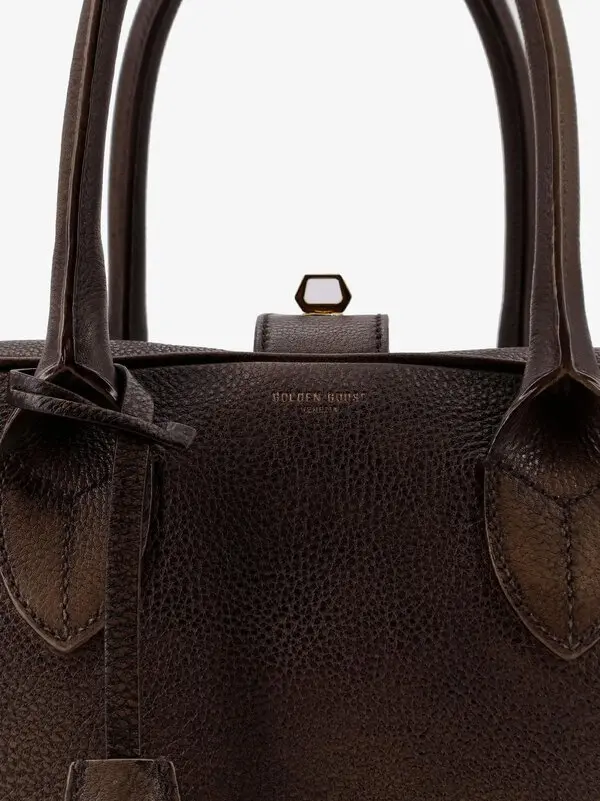 GOLDEN GOOSE Vita Vintage Leather Bag - Multicolor