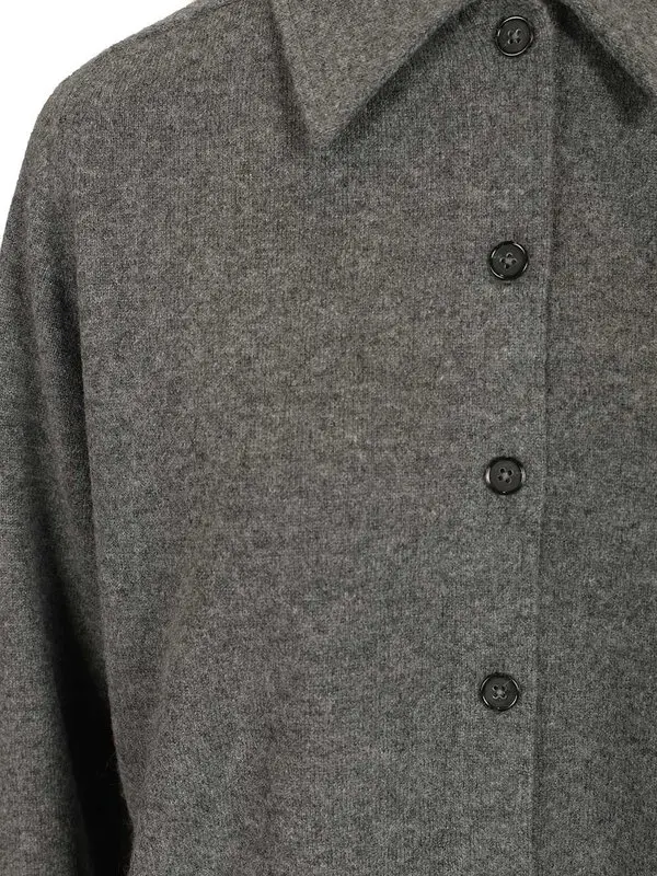 TOTEME Raglan-sleeve Cashmere Cardigan - Gray