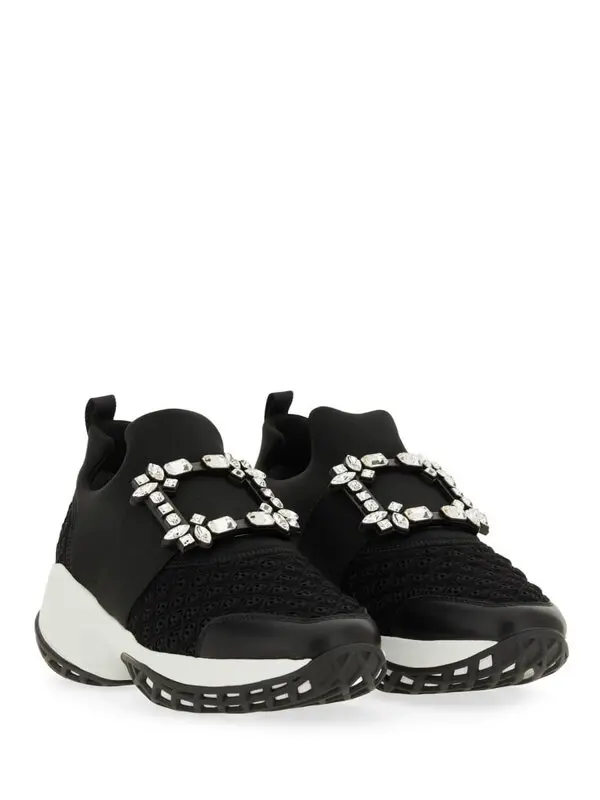 ROGER VIVIER Viv' Run Fabric Sneaker