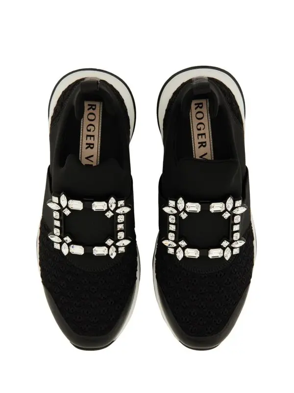 ROGER VIVIER Viv' Run Fabric Sneaker