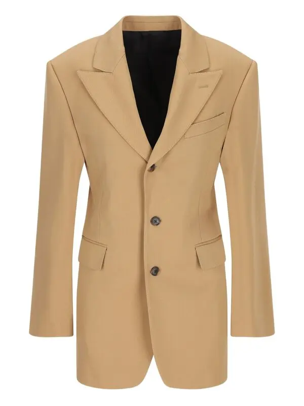 Celine Wool Blazer Jacket - Multicolor