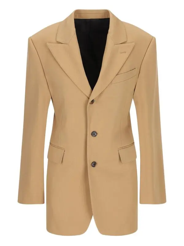 Celine Wool Blazer Jacket - Multicolor
