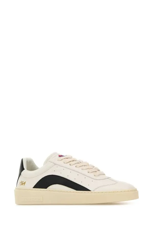 Dsquared2 Two-tone Leather Rider Sneakers