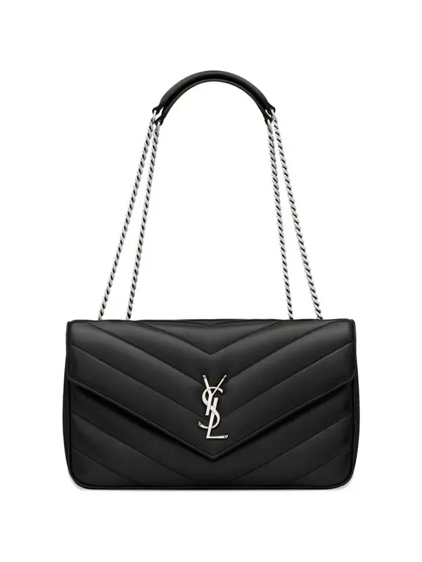 Saint Laurent Loulou Medium Leather Shoulder Bag - Multicolor