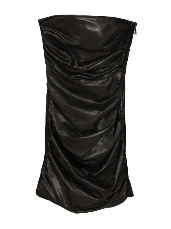 Amiri Leather Mini Dress