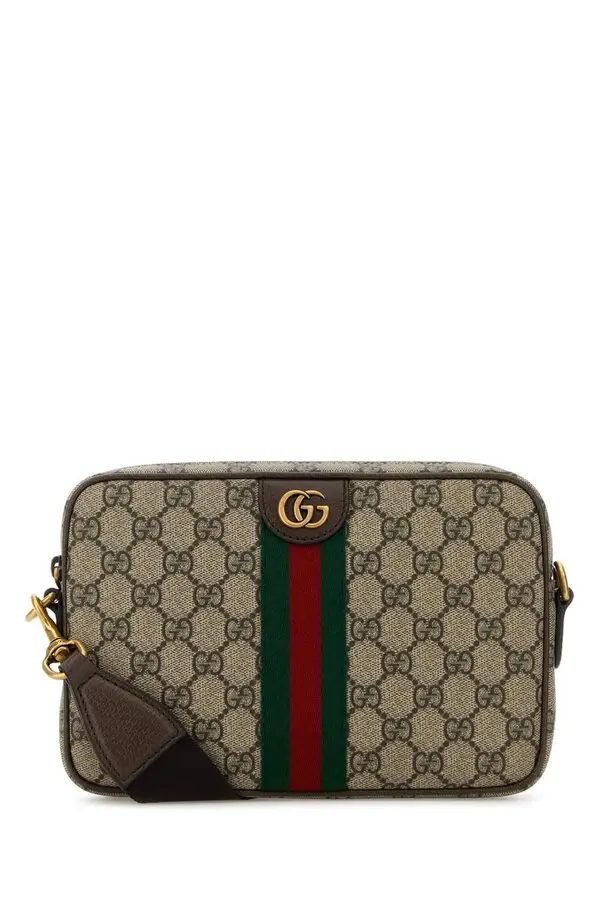 Gucci Printed Canvas Small Ophidia Clutch