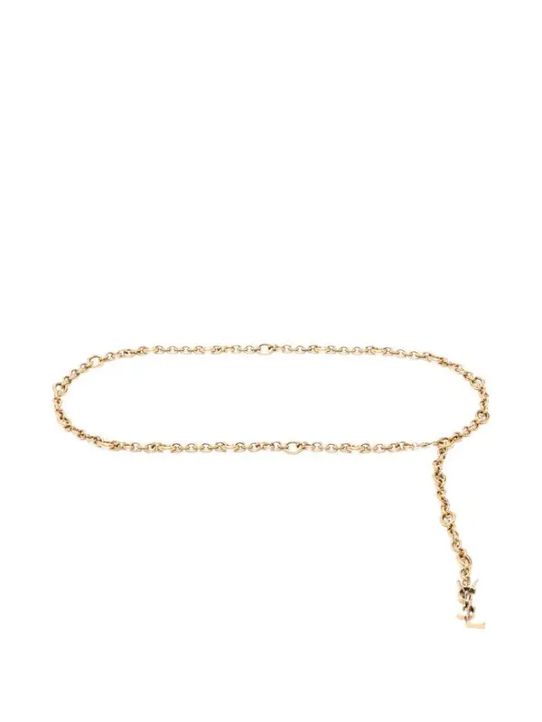 Saint Laurent Cassandre Chain Belt - Multicolor