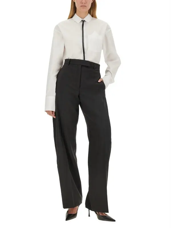 Sportmax Ampezzo Virgin Wool Trousers