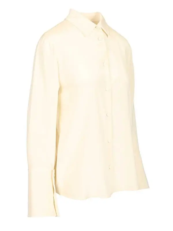 Max Mara Oversized Voliera Shirt - White