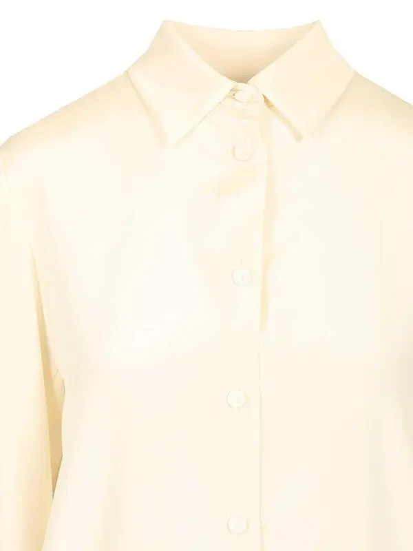 Max Mara Oversized Voliera Shirt - White