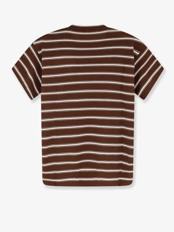 Brunello Cucinelli Virgin Wool And Cashmere Blend T-shirt - Multicolor