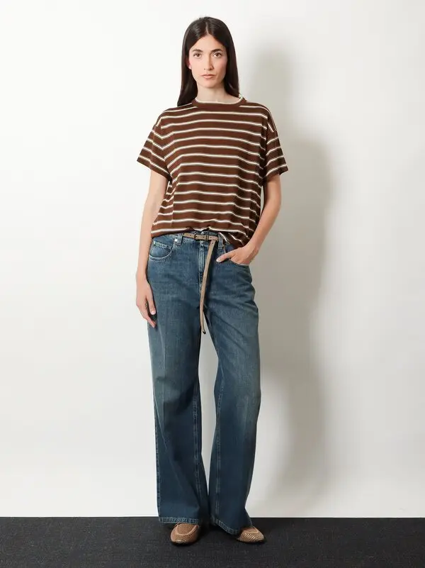 Brunello Cucinelli Virgin Wool Cashmere T-shirt