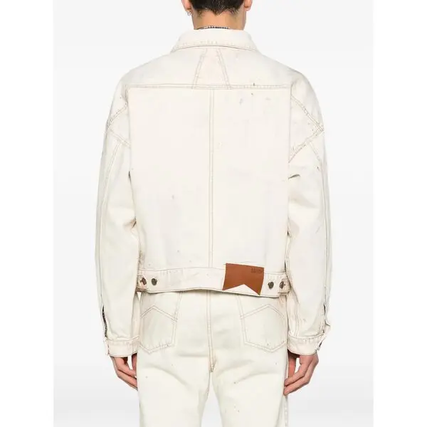 Rhude Neutrals Jackets Denim Jackets