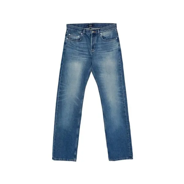 A.p.c. Denim Regular & Straight-leg Jeans - Blue