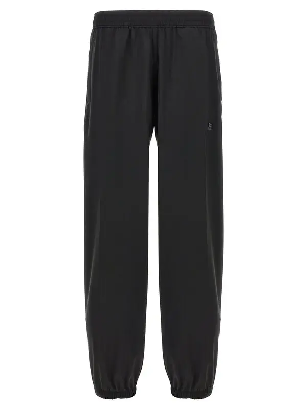 Givenchy Logo Placcetta Pants - Black