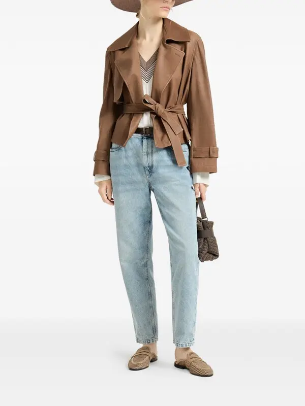 Brunello Cucinelli Denim Baggy Jeans - Multicolor