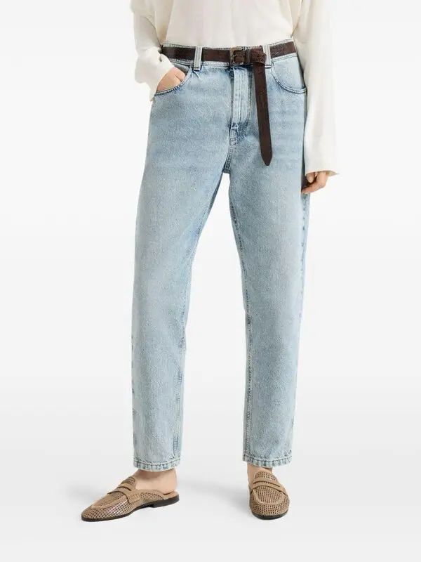 Brunello Cucinelli Denim Baggy Jeans - Multicolor