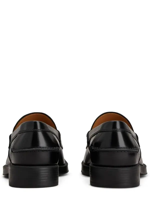 TOD'S Calfskin Loafers - Black