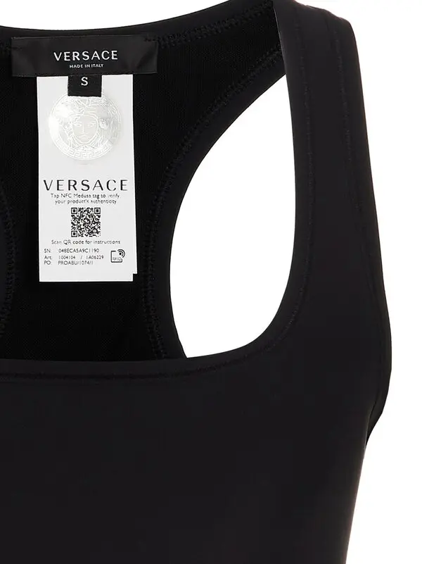 Versace Medusa Sports Top - Black