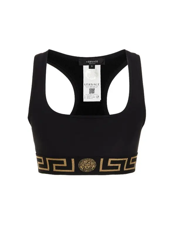 Versace Medusa Sports Top - Black