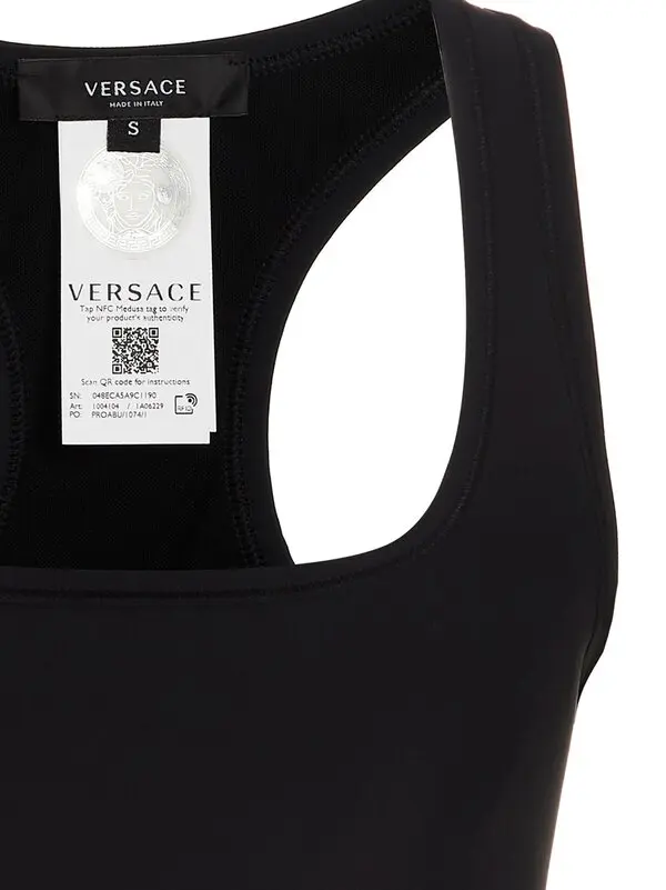 Versace Medusa Sports Top - Black
