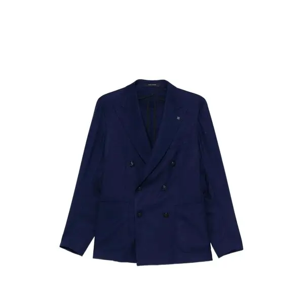 Tagliatore Virgin Wool Blazer - Blue