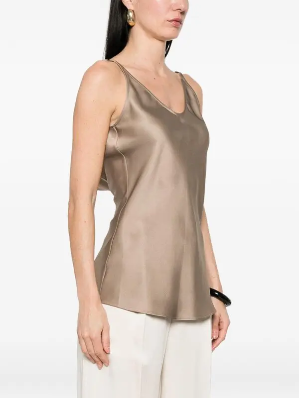 Brunello Cucinelli Silk Top - Multicolor