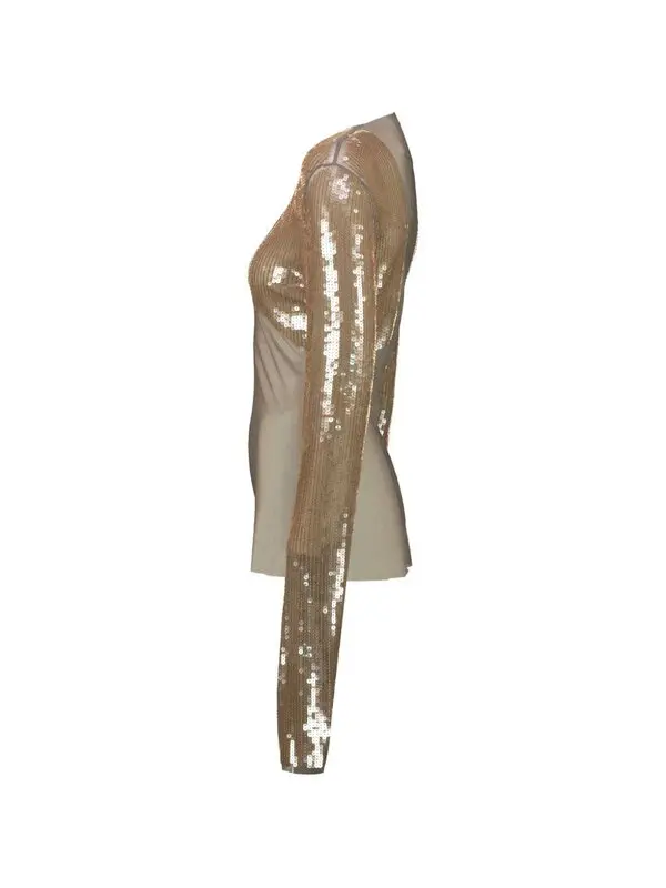 Rick Owens Sequined Top - Multicolor