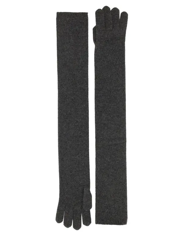 Max Mara Timor Gloves - Gray